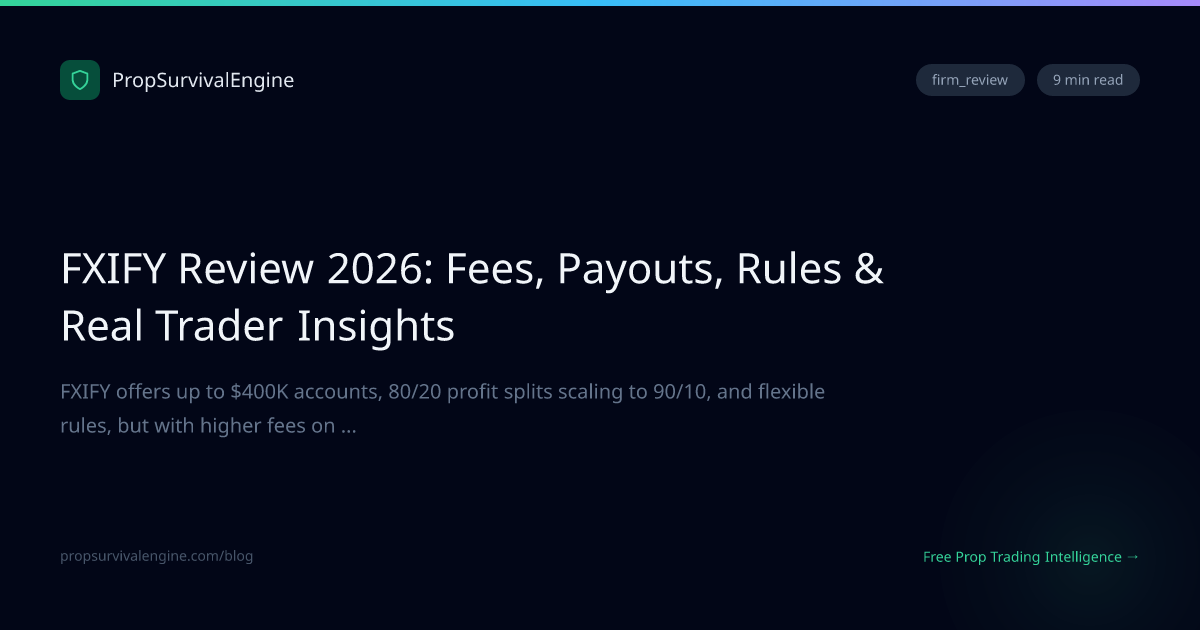 FXIFY Review 2026: Fees, Payouts, Rules & Real Trader Insights ...