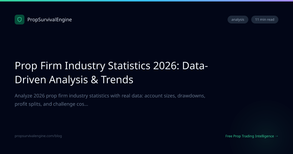 Prop Firm Industry Statistics 2026: Data-Driven Analysis & Trends ...