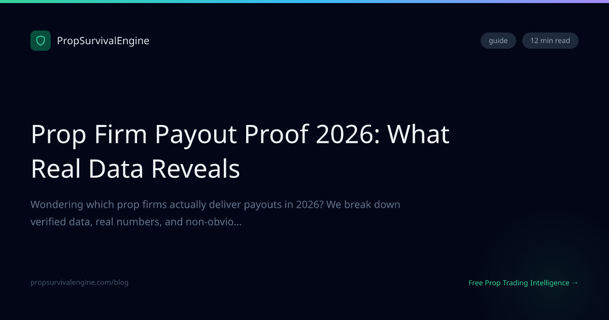 Prop Firm Payout Proof 2026: What Real Data Reveals ...