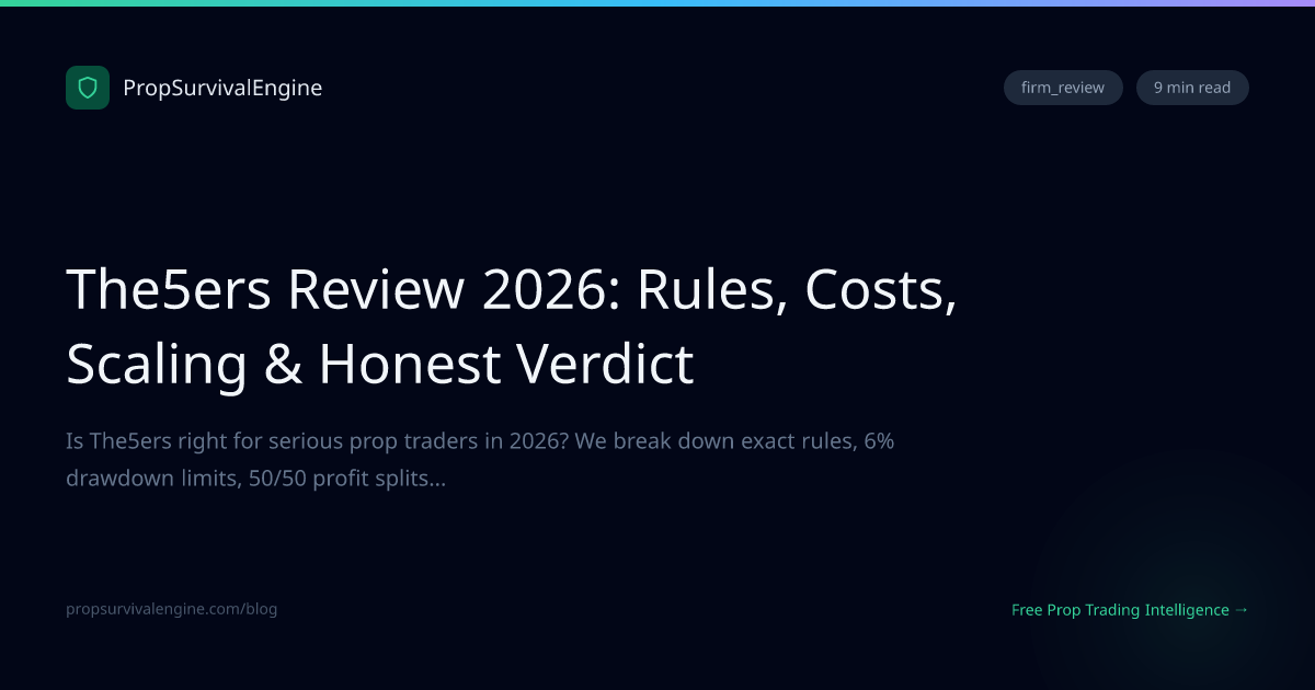 The5ers Review 2026: Rules, Costs, Scaling & Honest Verdict ...
